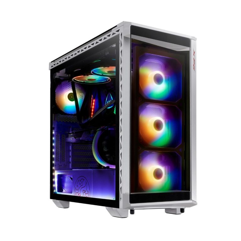 Case Gaming ATX BattleCruiser RGB SemiTorre Blanco XPG - Mivoot